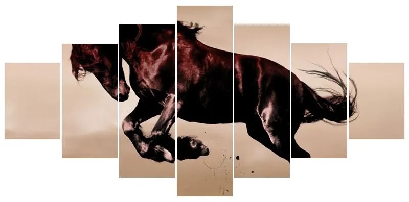 Obraz divokého koně  (210x100 cm), 40 dalších rozměrů