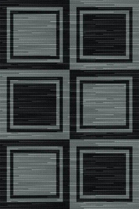Vopi | Kusový koberec Parma 9270 black - 80 x 150 cm