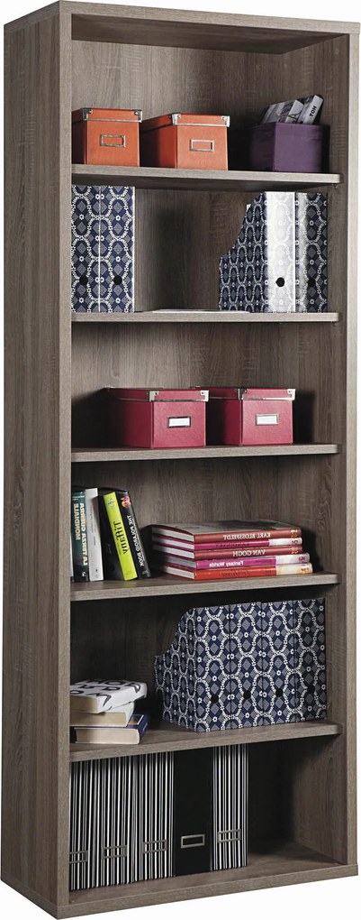 XXXLutz REGÁL NA DOKUMENTY, Sonoma dub, 82/217/36 cm Carryhome - Regály na šanony - 002593006307