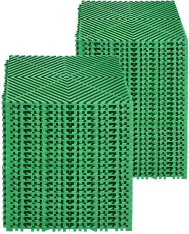 Zámková drenážní rohož Odvodňovací polštář 30,5 × 30,5 cm