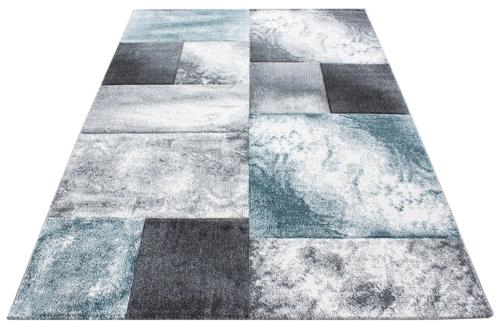 Ayyildiz, Kusový koberec Hawaii 1710 blue, 80x300, modrá, kancelář