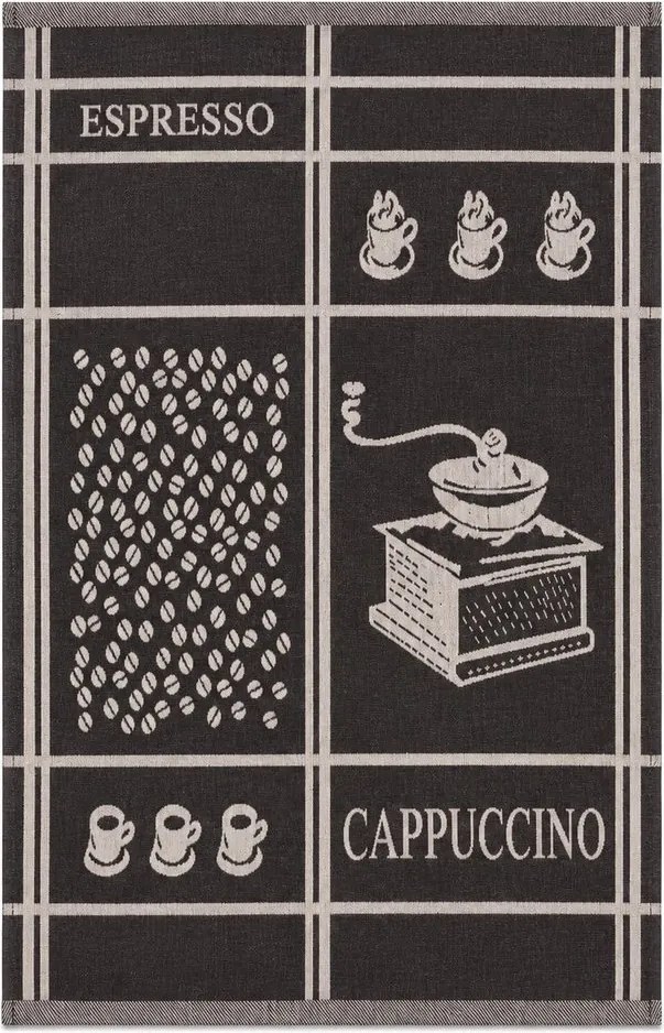 Polášek Utěrka Egypt s motivem - 3 ks - č. 71 | tmavě hnědá / cappuccino