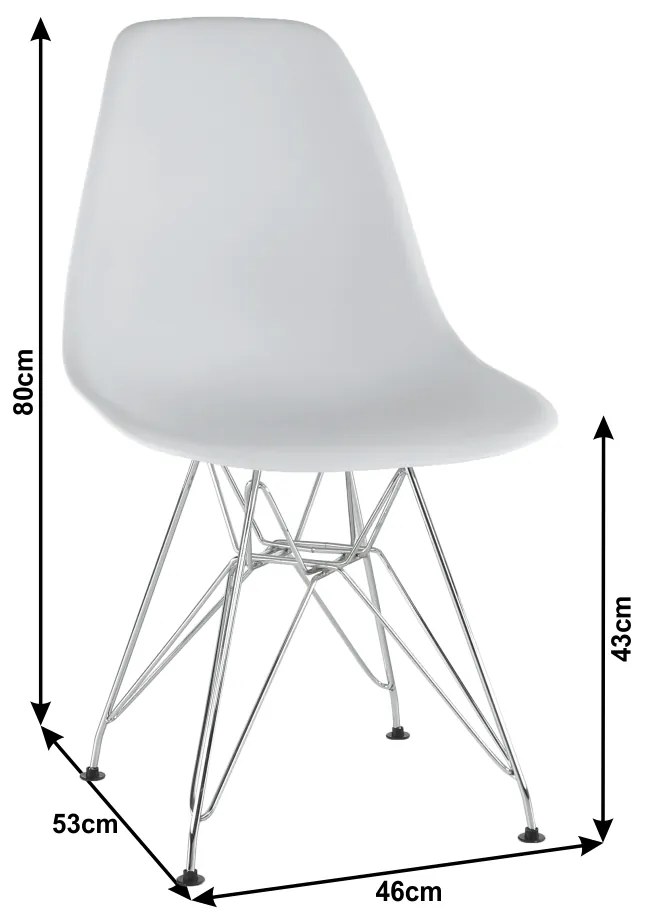 Kondela Židle, bílá, Anisa 2 NEW