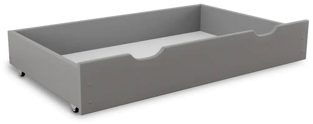 Úložný box pod postel 200 cm, šedá
