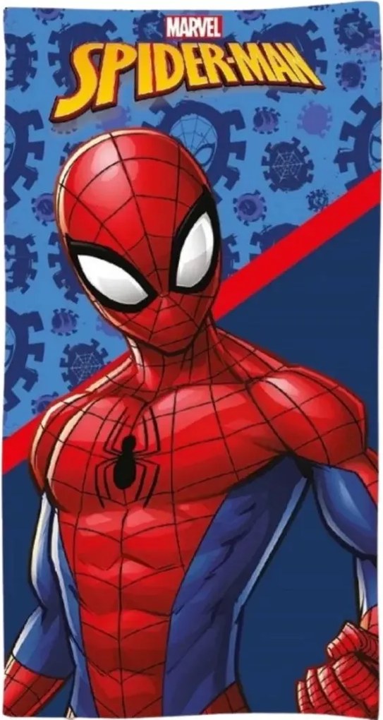 Bavlněná plážová osuška Spider-Man Hero - 100% bavlna - 70x140 cm