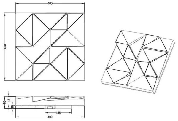 Trio - LED Stropní svítidlo TRINITY LED/24W/230V 3000/4000/5500K