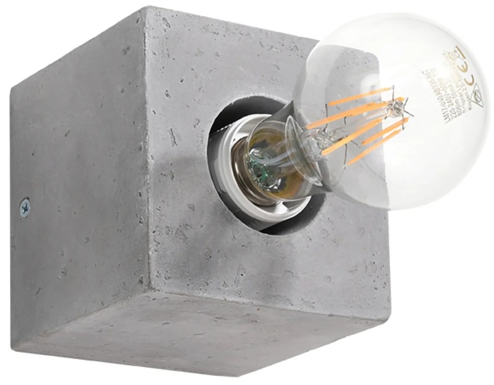 Sollux Lighting Nástěnné svítidlo ARIZ beton