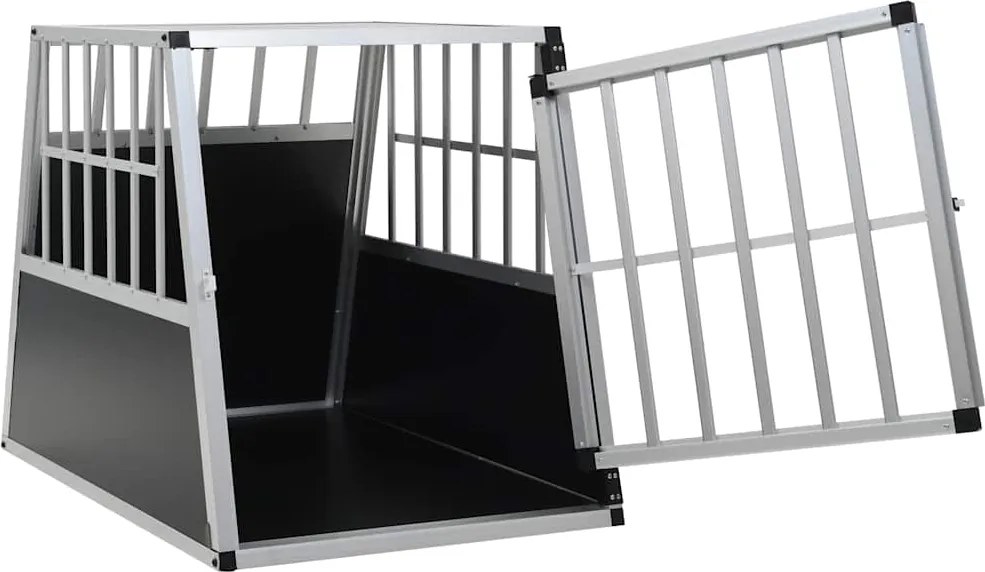 Klec pro psy s jednokřídlými dvířky 65 x 91 x 69,5 cm 170664