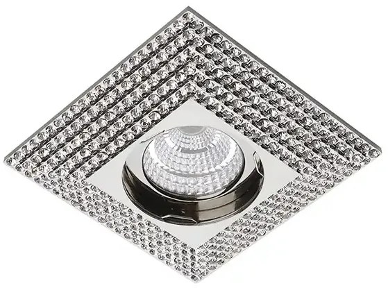 Podhledové svítidlo Piramide XL chrom