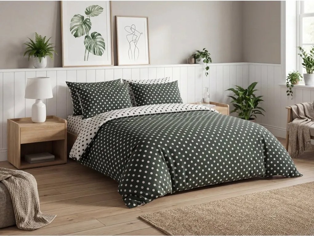 Polybavlněné povlečení COLAM POLY šedé Rozměr povlečení: 70 x 90 cm | 140 x 200 cm