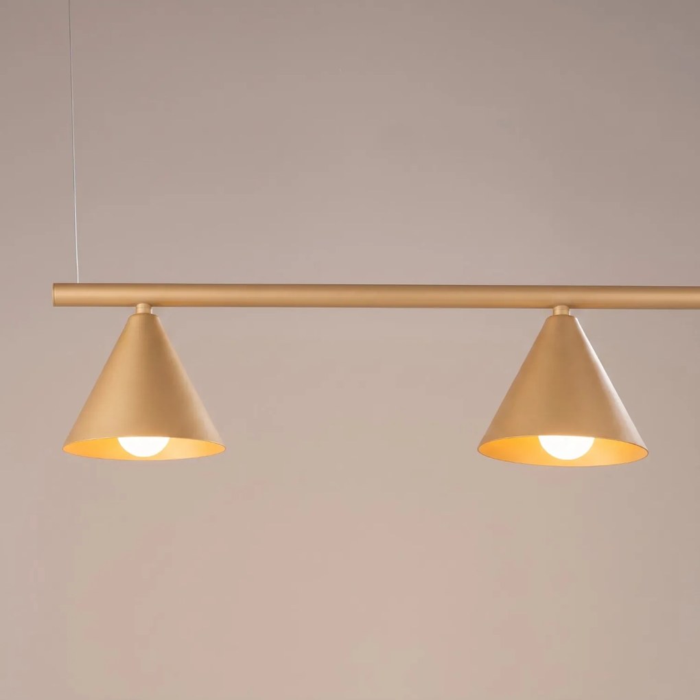 Sollux Lighting Lustr NOX 4L zlatý
