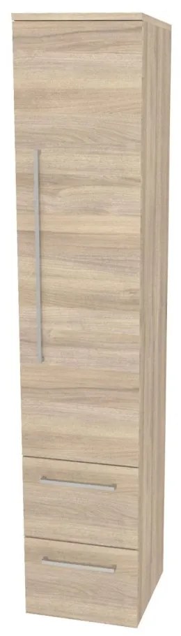 Mereo Mereo, Bino, koupelnová skříňka vysoká 163 cm, pravá, Multidecor, CN698BLE1