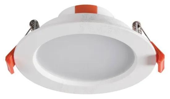 Vestavné LED stropní svítidlo LONEO, 6W, denní bílá, 109mm, kulaté K.l.x. LONEO