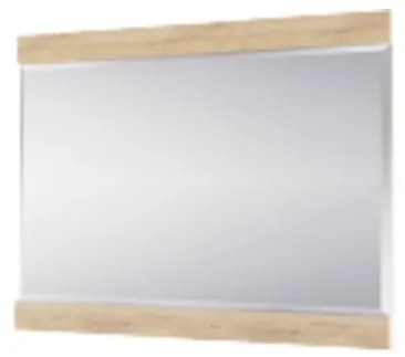 Přírodní závěsné zrcadlo na zeď vonící dřevem dub TK235