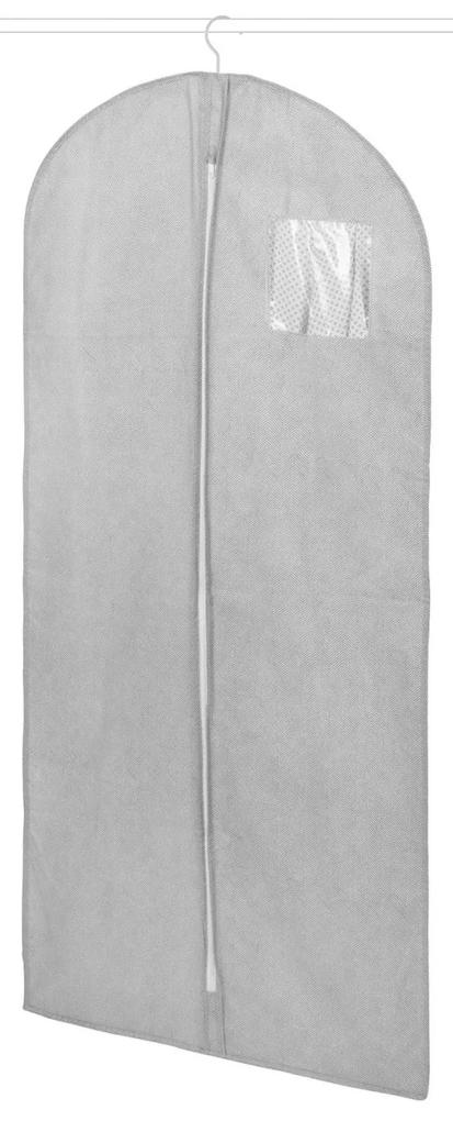 Obal na obleky a dlouhé šaty Compactor Boston 60 x 137 cm, šedý