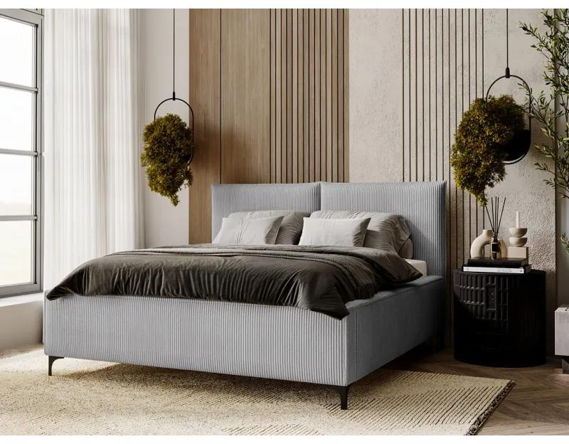 Čalouněná manželská postel s úložným prostorem Camtalo, Rozměr postele: 160 x 200 cm, Potahy: Poso 100