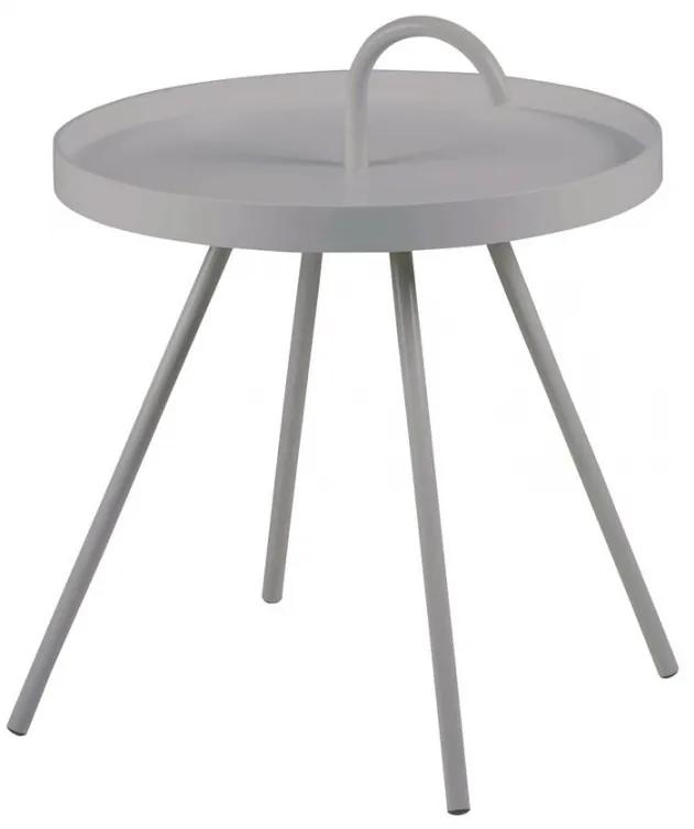 Odkládací stolek Mikky 51 cm, šedá