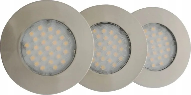 Sada Led 3 Kulatý Teplá Barva 230V Olohp-ww TEPLÝ-3 Amix