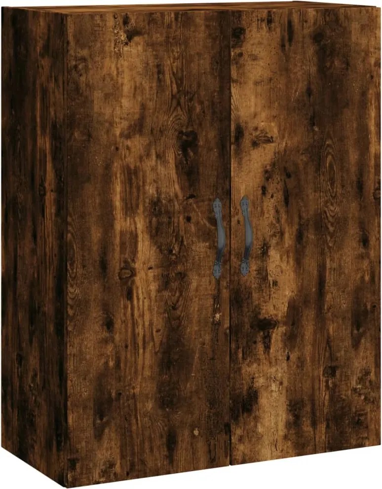 Skříň highboard kouřový dub 69,5 x 34 x 180 cm kompozitní dřevo 3198070