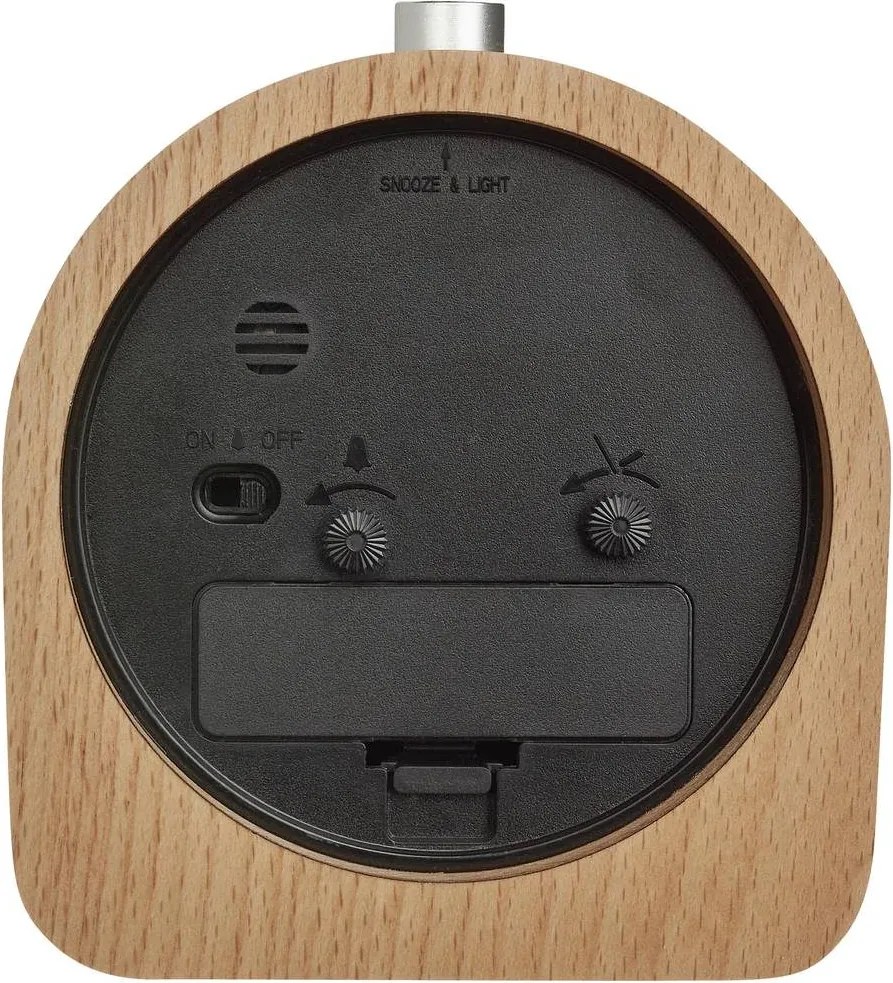 TFA 60.1038.05 - Elektronický analogový budík s tichým chodem