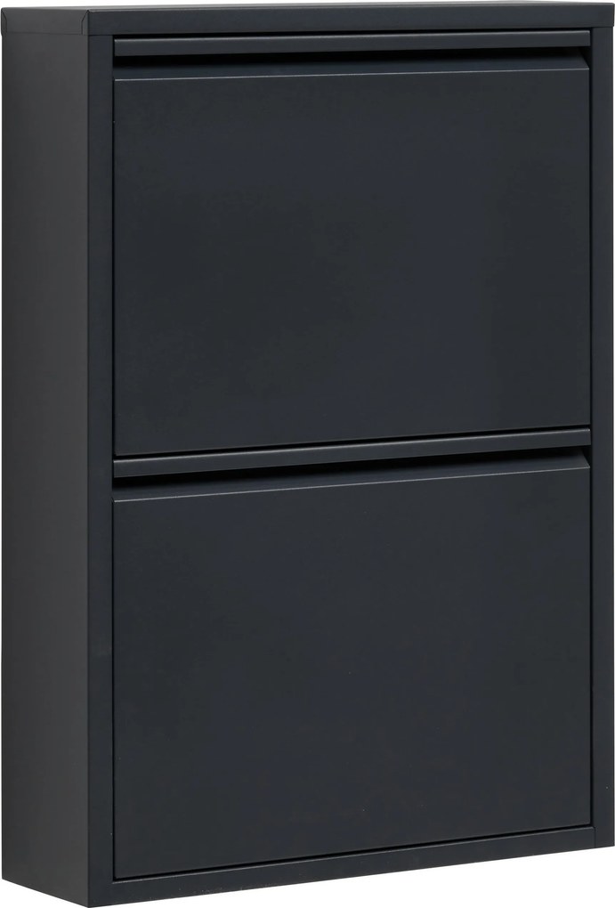 XXXLutz VYKLÁPĚCÍ BOTNÍK, antracitová, 50/70,5/15 cm Carryhome - Výklopné botníky - 000742000107