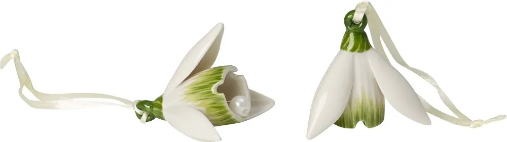 Villeroy&Boch Villeroy & Boch Mini Flower Bells sněženky, sada 2 ks, 33 × 10 × 6 cm