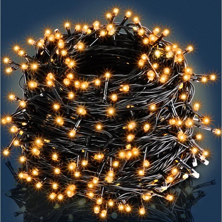 Světelný řetěz Vánoce teplá bílý 20m