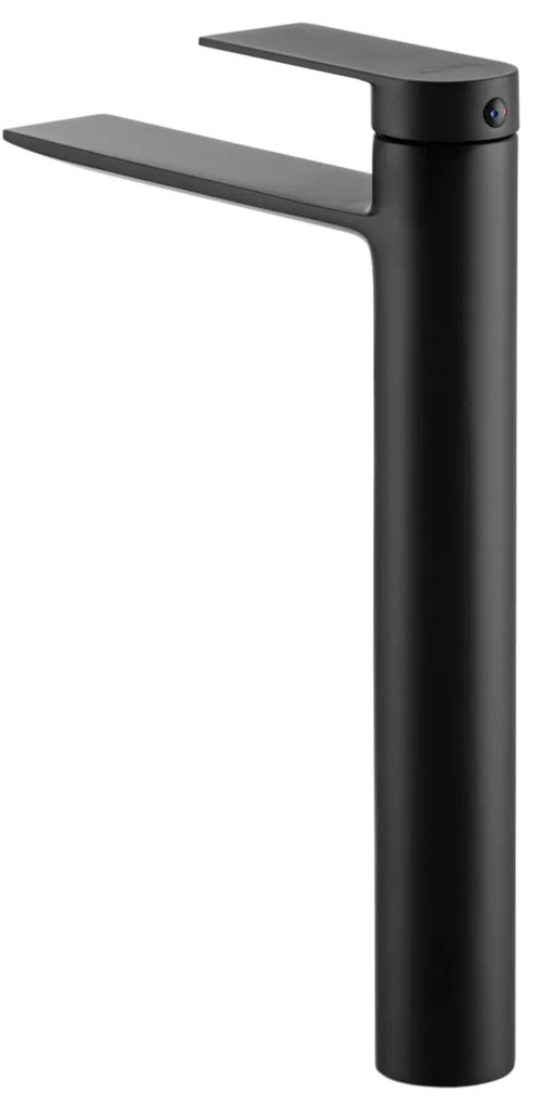 Gamma Faro, vysoká umyvadlová baterie h-300, černá matná, GMA-BFUW-C