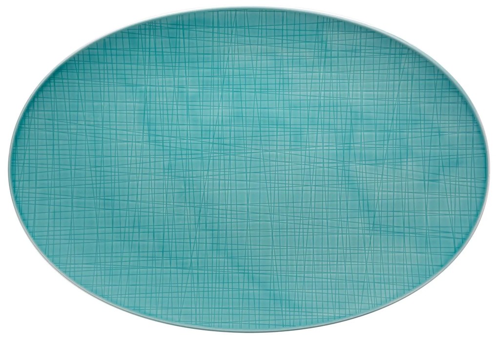 Rosenthal Servírovací talíř 42 x 29 cm Mesh Colours Aqua