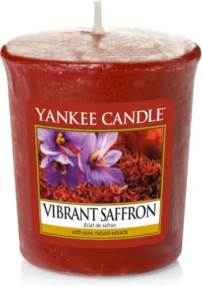 Yankee Candle – votivní svíčka Vibrant Saffron (Živoucí šafrán), 49 g