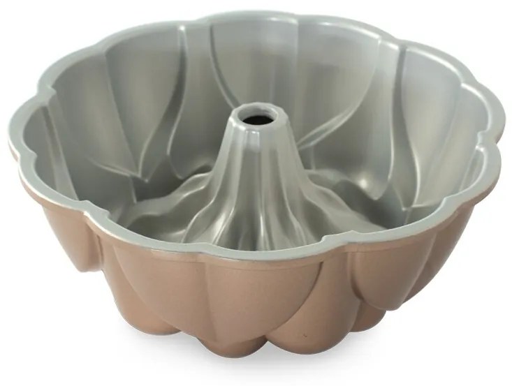 Nordic Ware forma na bábovku Magnolia, 10 cup karamelová, 93848