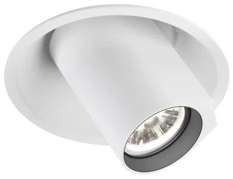 Wever & ducré kulaté zapuštěné stropní svítidlo bliek round ceiling rec 1.0 led 1800-3000k w-w tree bílá matná