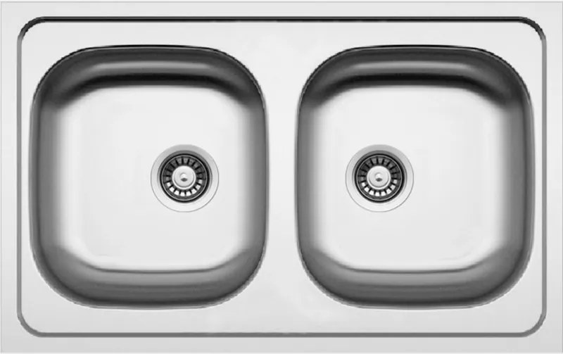 Set Sinks CLASSIC 790 DUO V 0,6mm + VENTO 4