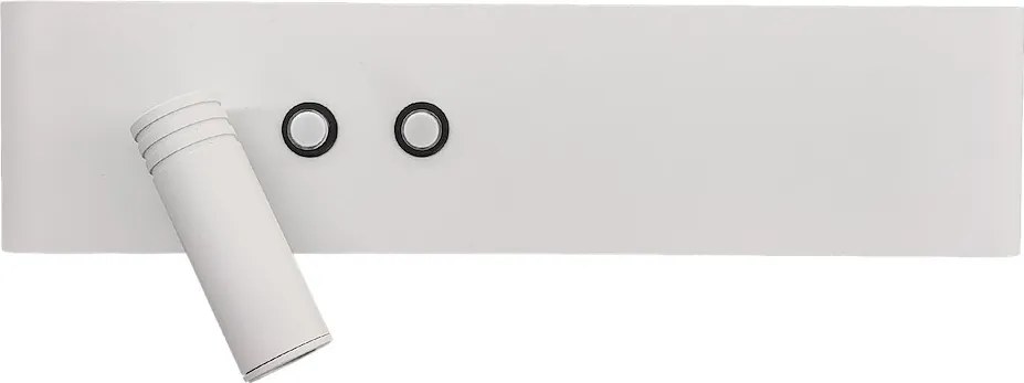 Nástěnné LED svítidlo Resort L, 1x LED 10+3w, 4000k, (možnost polohování), w