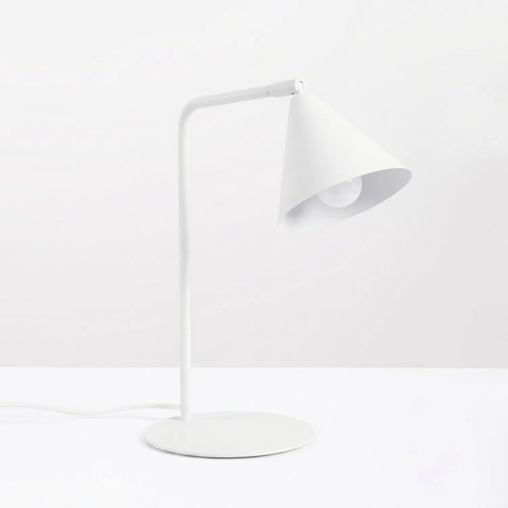 Sollux Lighting Stolní lampa NOX bílá