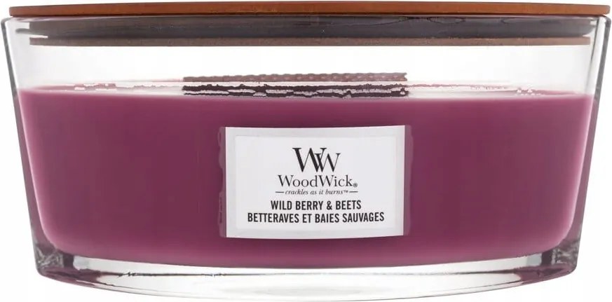 WoodWick Wild Berry & Beets Vonná svíčka 453.6 g