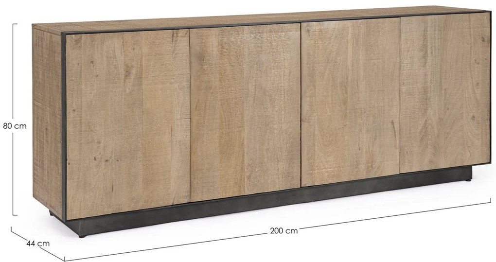 BIZZOTTO Designová komoda HAROLD 200cm 0747454