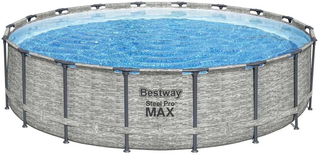 BESTWAY Steel Pro Max Bazén 549 x 122 cm, kartušová filtrace 5618Y