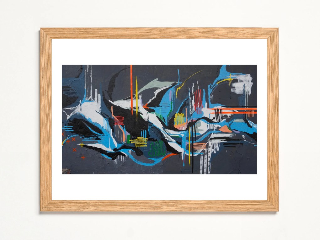 Fero Radačovský / Orol | The cloud no2 Rám: Černý, Velikost: 40 x 60 cm
