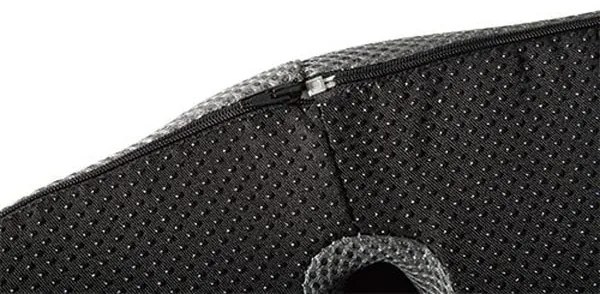Lama Plus Ergonomický podsedák pod hýždě - paměťová pěna, černá/šedá