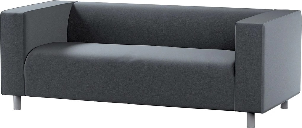 Potah na pohovku IKEA Klippan 2-místná barva šedá látka sametová