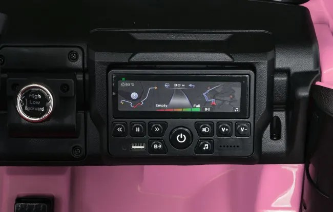 Elektrické autíčko RAM 3500 růžové
