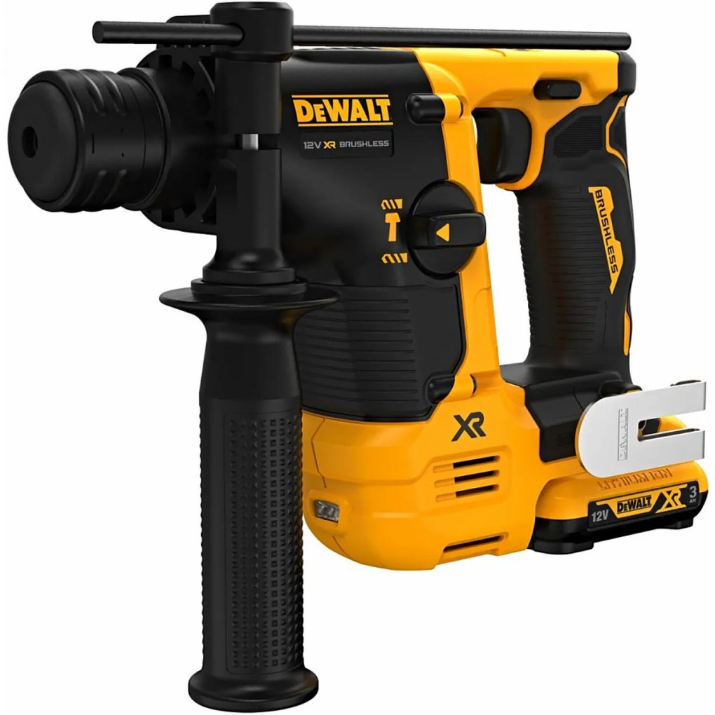 Aku bezuhlíkové vrtací kladivo DeWALT DCH072L2 12 V 2 x XR 3,0 Ah