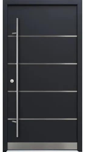 ALU-DOOR - Ocelové/hliníkové domovní dveře DS92 - Motiv DS02 105142