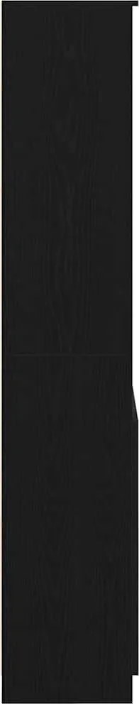 Vysoká deska Černý dub 70x35x180 cm kompozitní dřevo 3328472