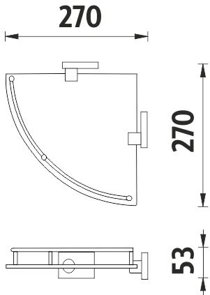 Nimco Rohová police KEIRA - KE 22091RA-26