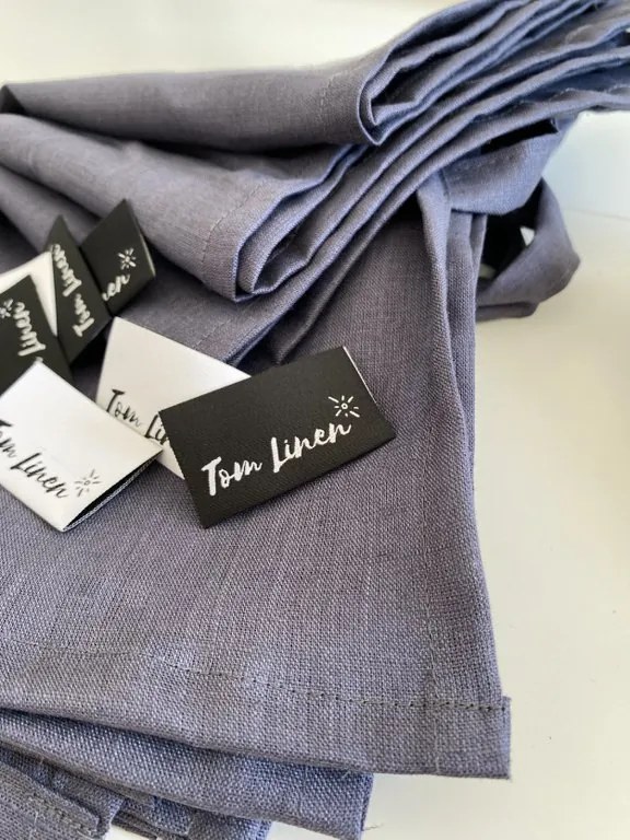 Tom Linen Lněná utěrka Dark Grey Velikost: 50x70cm