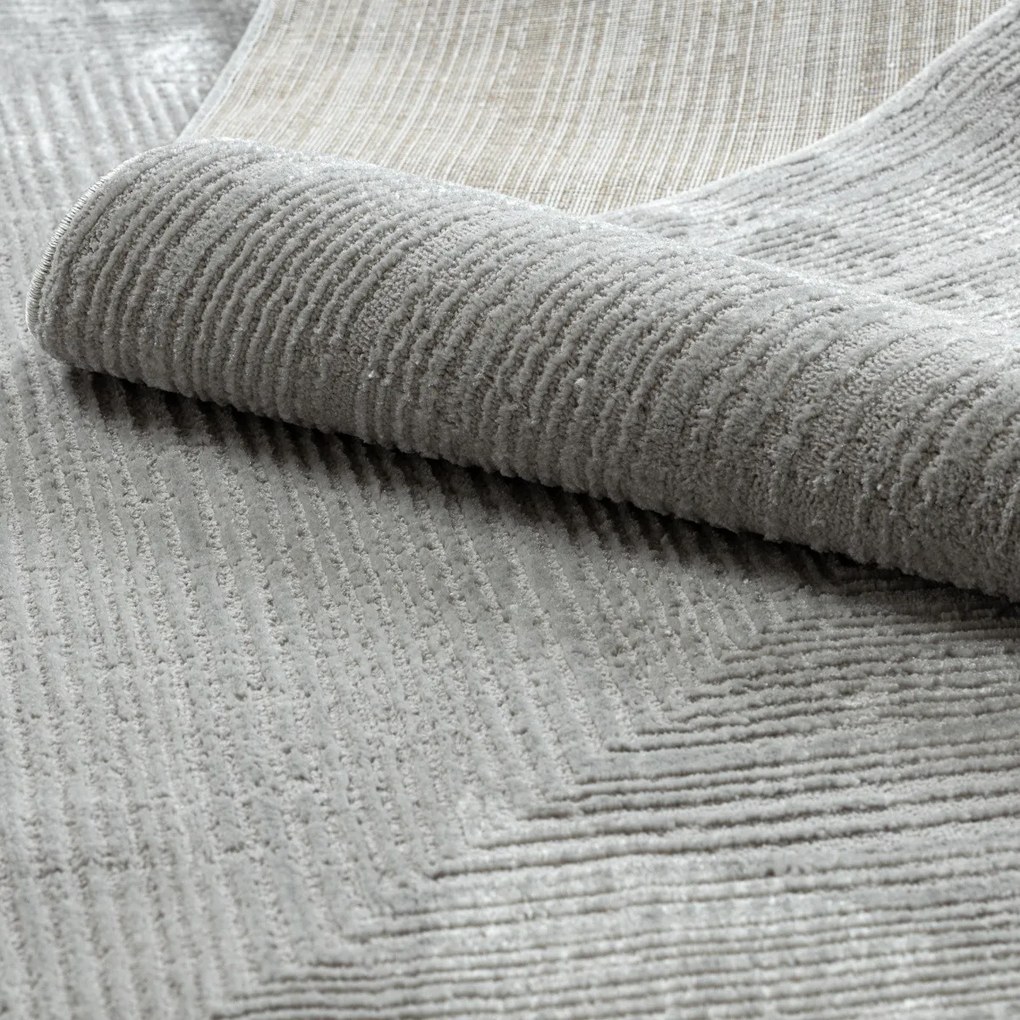Dywany Łuszczów, Kusový koberec Balance 8788 grey, 160x220, šedá, ložnice
