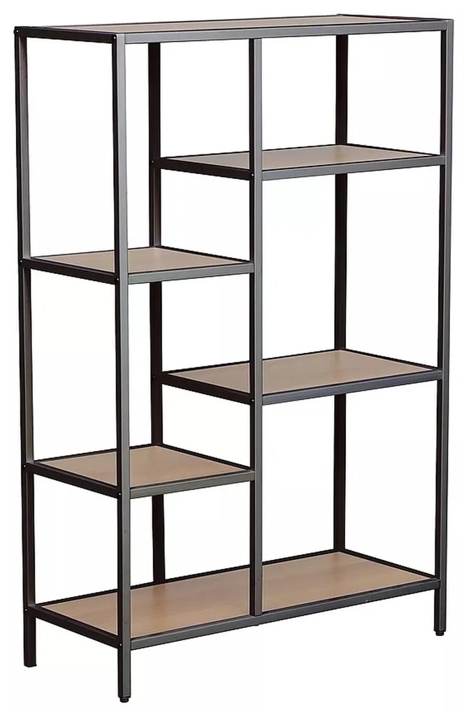 Regál Costa B 70 cm dub přírodní/černý