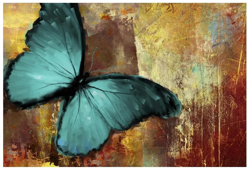 Fototapeta - Painted butterfly